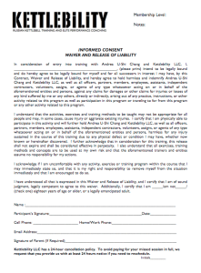 Intake Forms | KETTLEBILITY